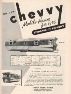 Vintage Mobile Homes of 1955 | Mobile Home Living